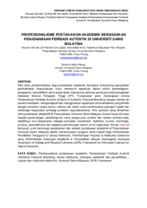 Welcome to Repository@USM - USM Research and Publication